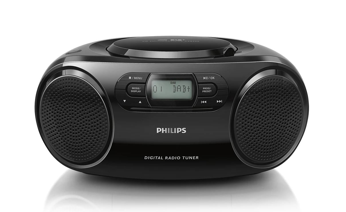 Philips AZB500-12 Portable Stereo System Digital CD Player Soundmachin