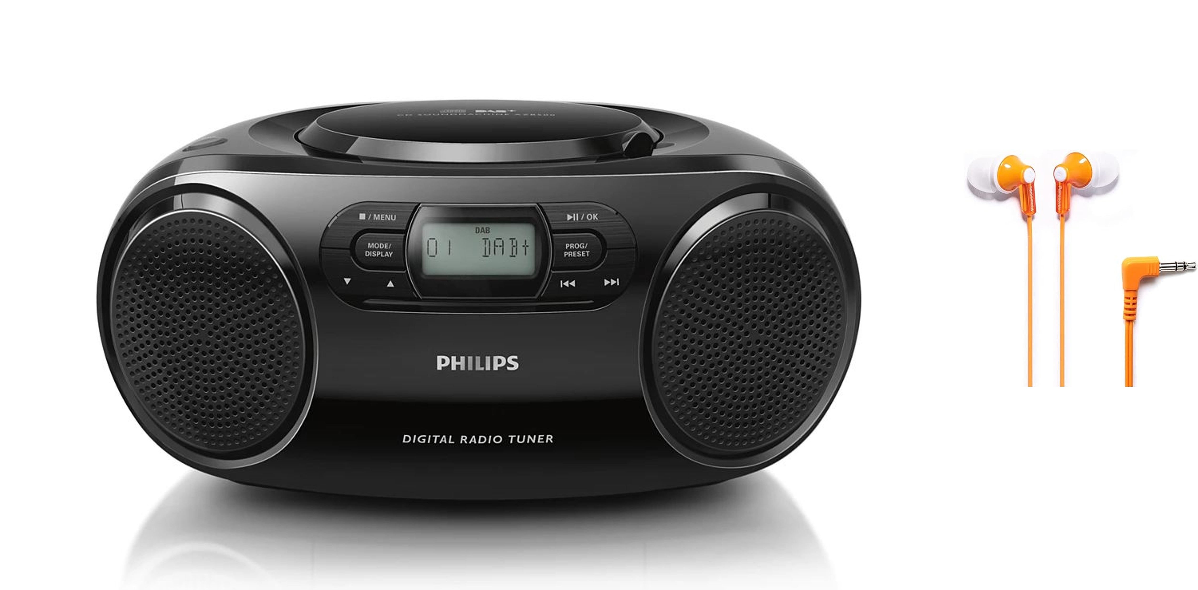 Philips AZB500-12 Portable Stereo System Digital CD Player Soundmachin