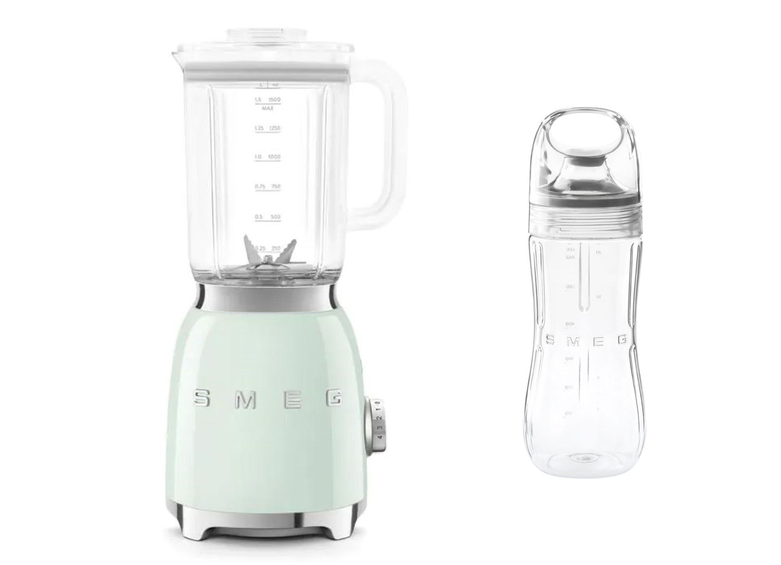 Smeg BLF03 Blender + BGF03 Bottle To Go Bundle